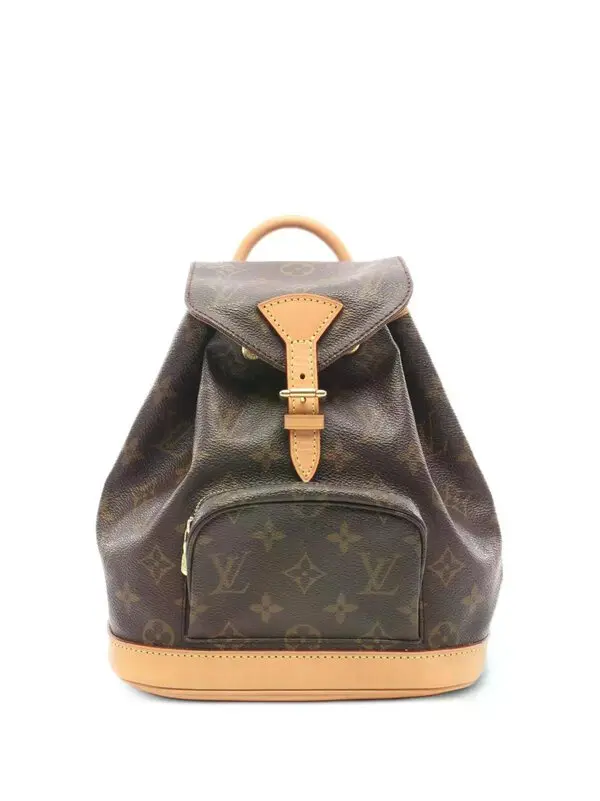 LOUIS VUITTON Montsouris Monogram Backpack - Brown
