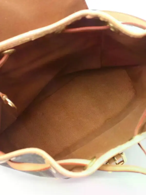 LOUIS VUITTON Montsouris Monogram Backpack - Brown