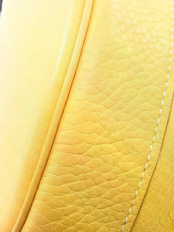 Hermès 2000 Clemence Leather Shoulder Bag