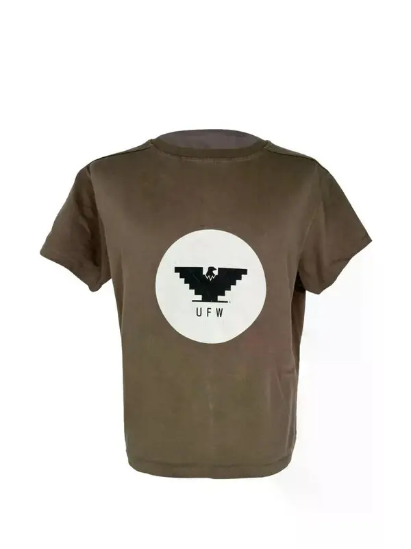 Rick Owens Logo T-shirt - Brown
