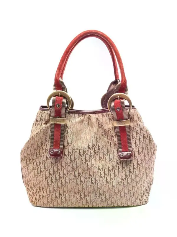 Dior Trotter Canvas Tote Bag - Neutrals