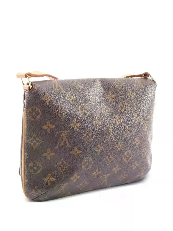 LOUIS VUITTON 2002 Musette Tango Monogram Shoulder Bag - Brown