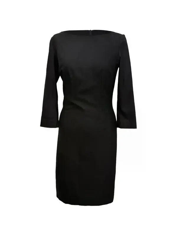 JOSEPH Boat-neck Midi Dress