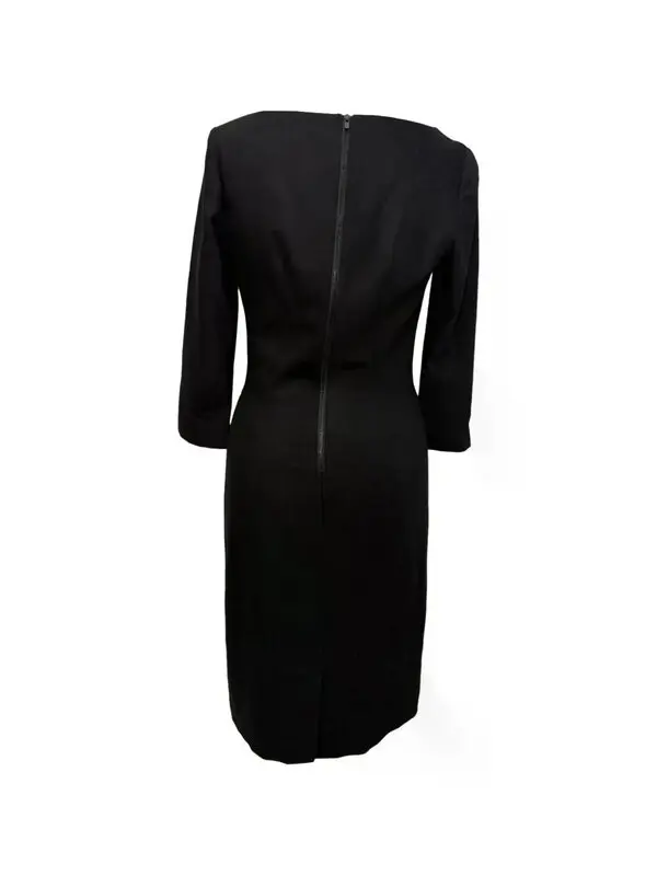 JOSEPH Boat-neck Midi Dress
