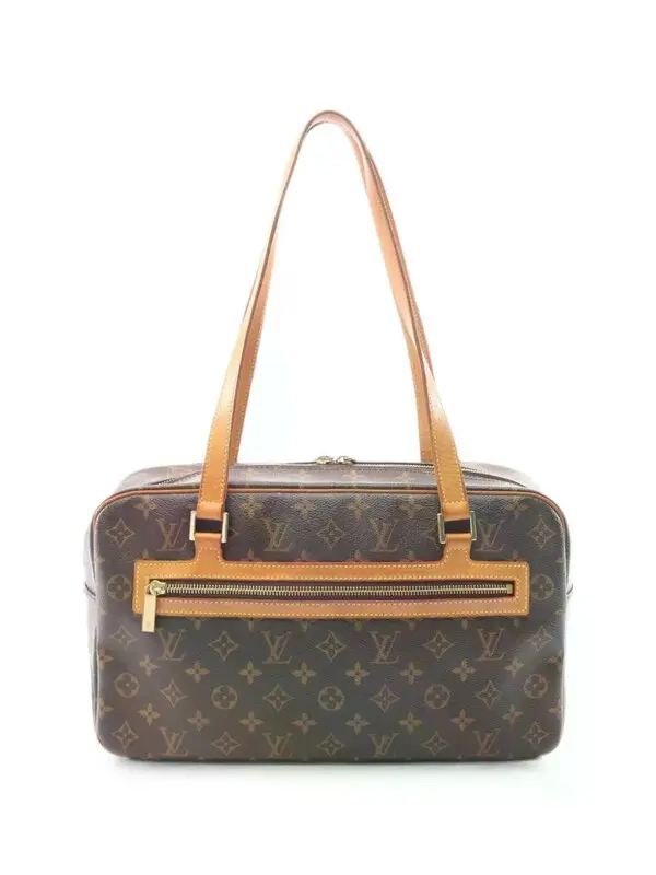 LOUIS VUITTON 2005 Cite Gm Monogram Shoulder Bag - Brown