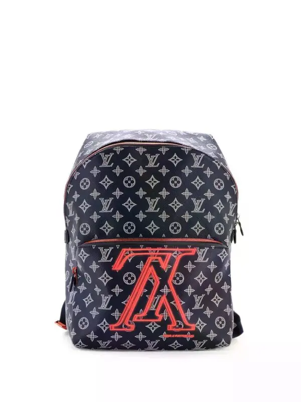 LOUIS VUITTON Apollo Limited Edition Upside Down Monogram Ink Backpack - Blue