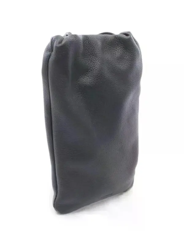 THE ROW 2020s Bourse Debossed-logo Shoulder Bag