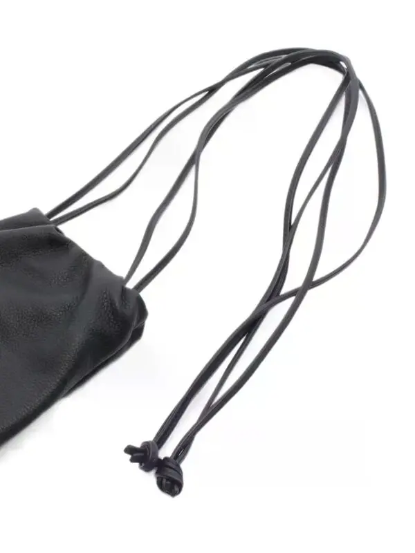 THE ROW 2020s Bourse Debossed-logo Shoulder Bag