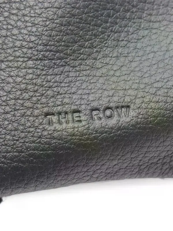THE ROW 2020s Bourse Debossed-logo Shoulder Bag