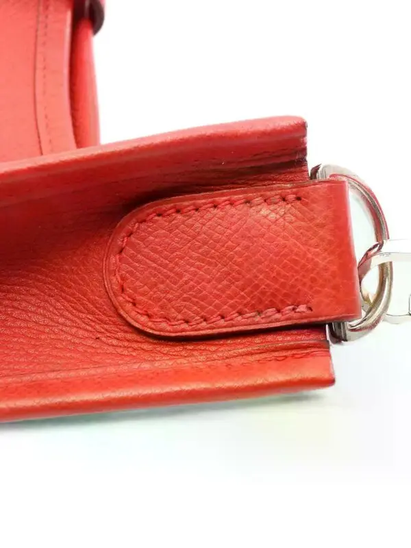 Hermès 2000s 2 De Pm Evelyn Perforated-logo Leather Shoulder Bag