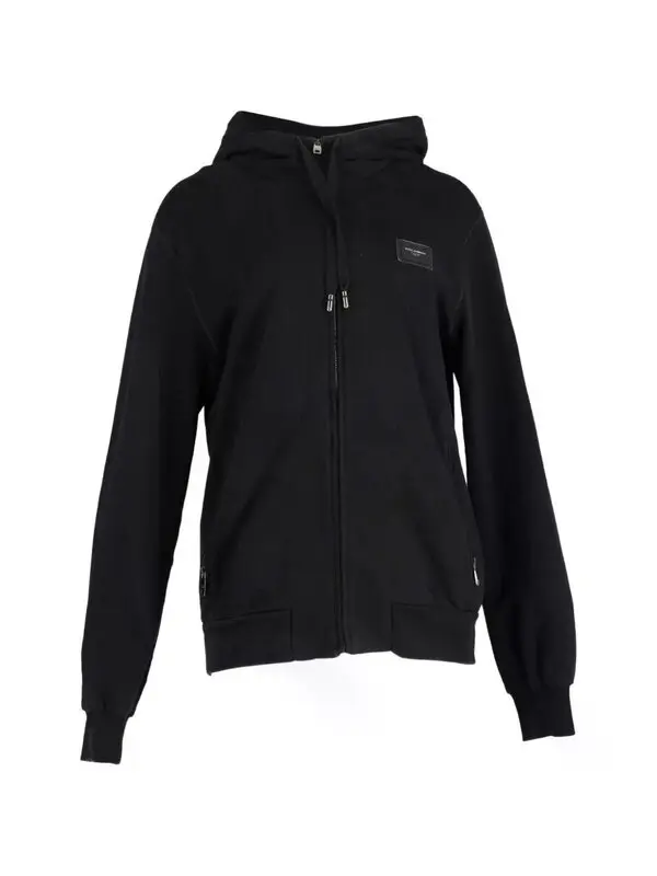 Dolce & Gabbana Logo-patch Zip-up Hoodie