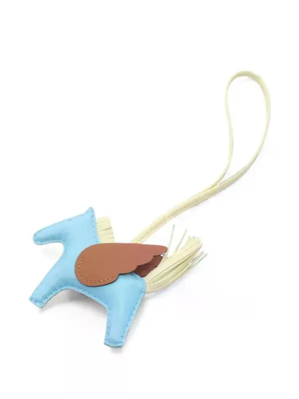 Hermès 2025 Rodeo Pegasus Pm Bag Charm - Blue