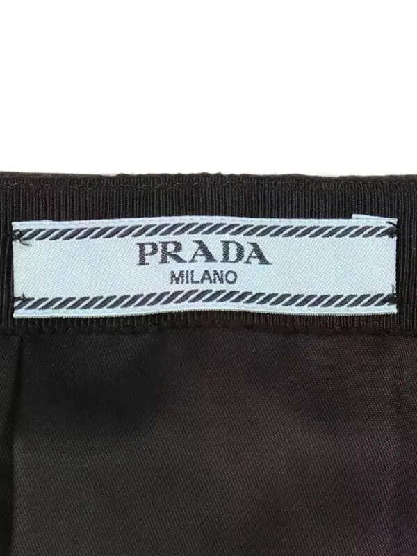 Prada 2010s Pleated Skirt