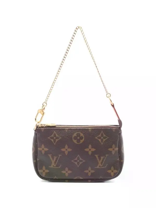 LOUIS VUITTON Pochette Monogram Shoulder Bag - Brown