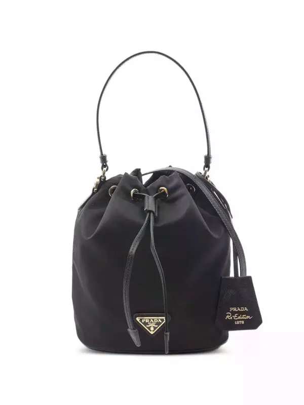 Prada 1978 Re-edition Bucket Bag - Black