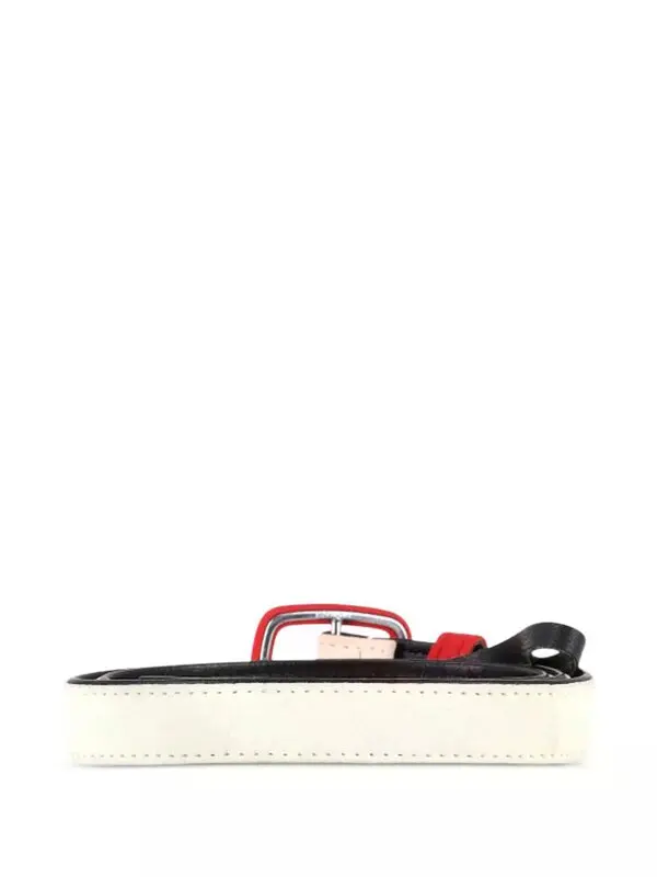 Alessandra Rich Colourblock Leather Belt