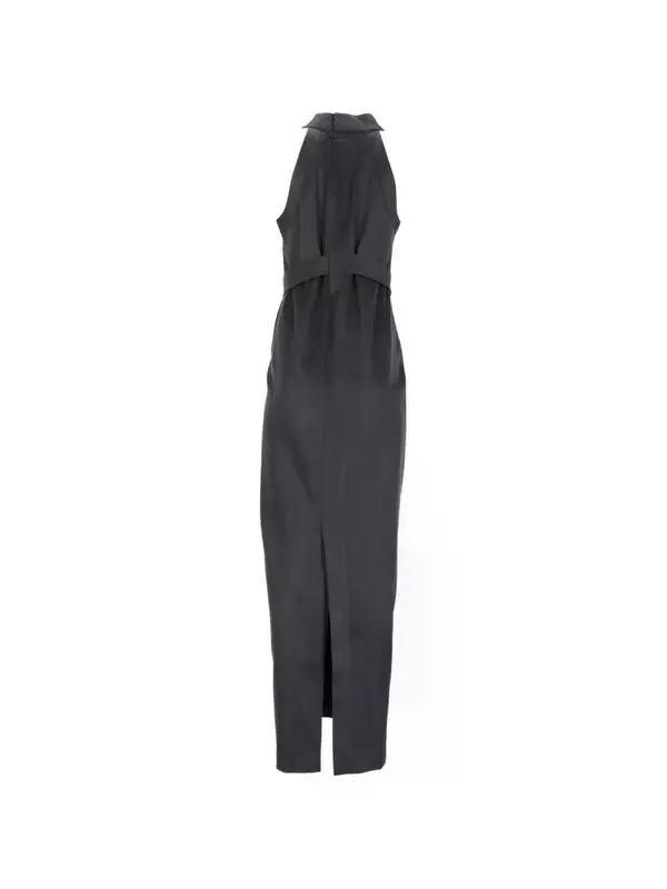 Emilio Pucci The Emilio Halter-neck Embellished Maxi Dress - Black