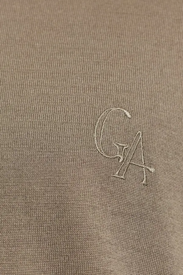 Giorgio Armani T-shirt With Embroidered Logo