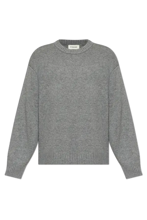 FRAME Cashmere Sweater With A Crew Neckline