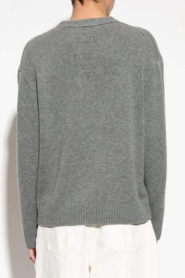 FRAME Cashmere Sweater With A Crew Neckline