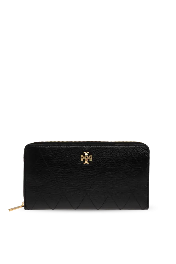 Tory Burch Leather Wallet - Black
