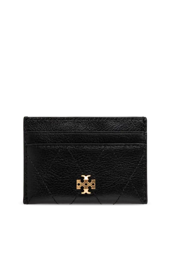 Tory Burch Leather Card Holder - Black