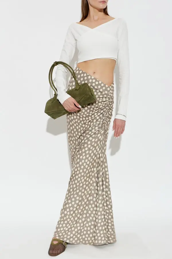 Alaïa Polka Dot Skirt