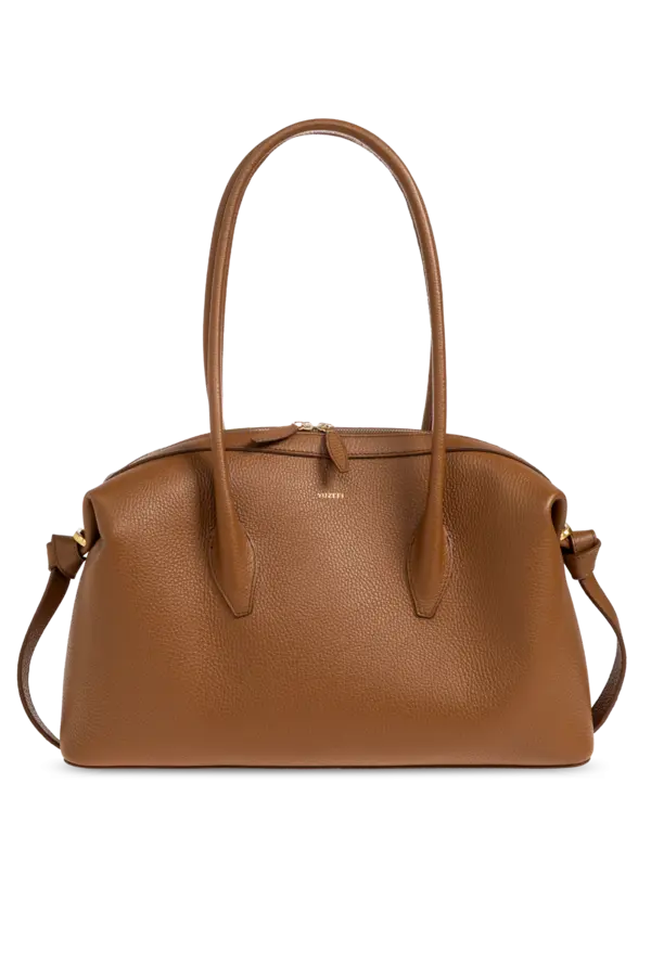 Yuzefi Brioche Duffle Bag In Top-grain Leather