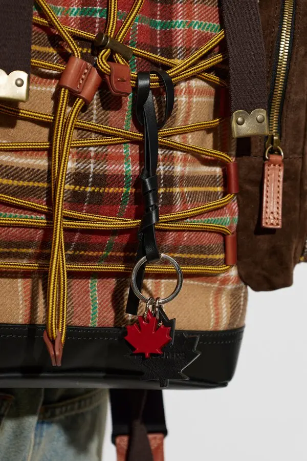 Dsquared2 Leather Keychain