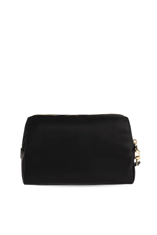 Michael Kors Cosmetic Bag With Gold Tone Logo Detail