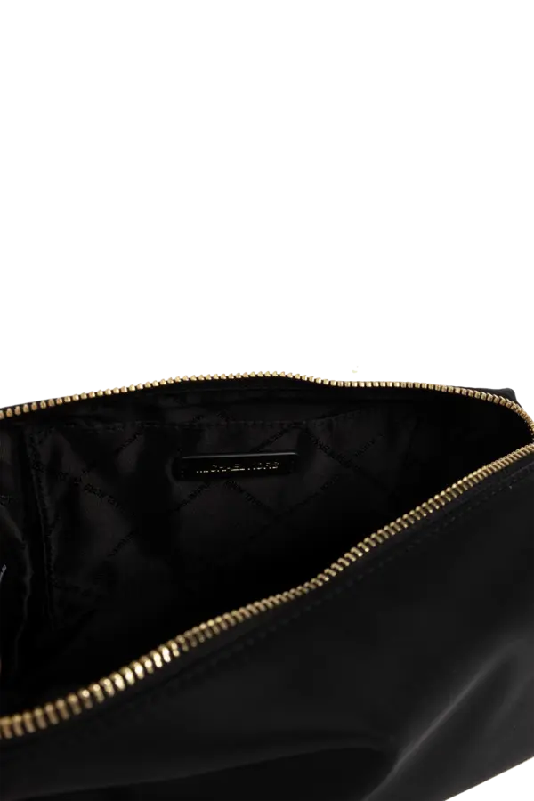 Michael Kors Cosmetic Bag With Gold Tone Logo Detail