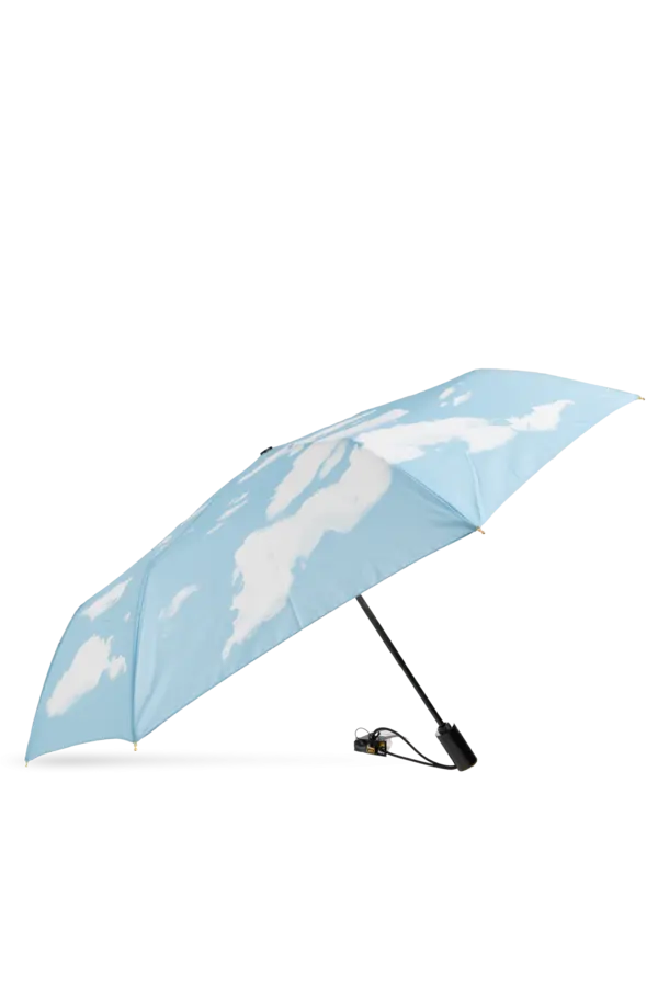 Moschino Folding Umbrella With Print