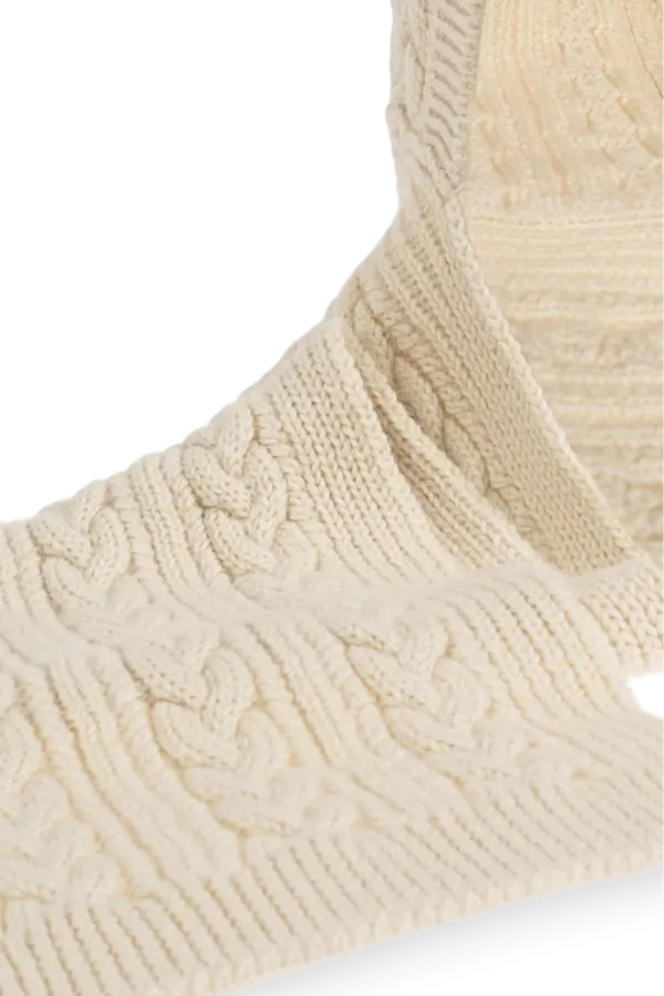 Isabel Marant Étoile Woolen Scarf `honorine` With Hood