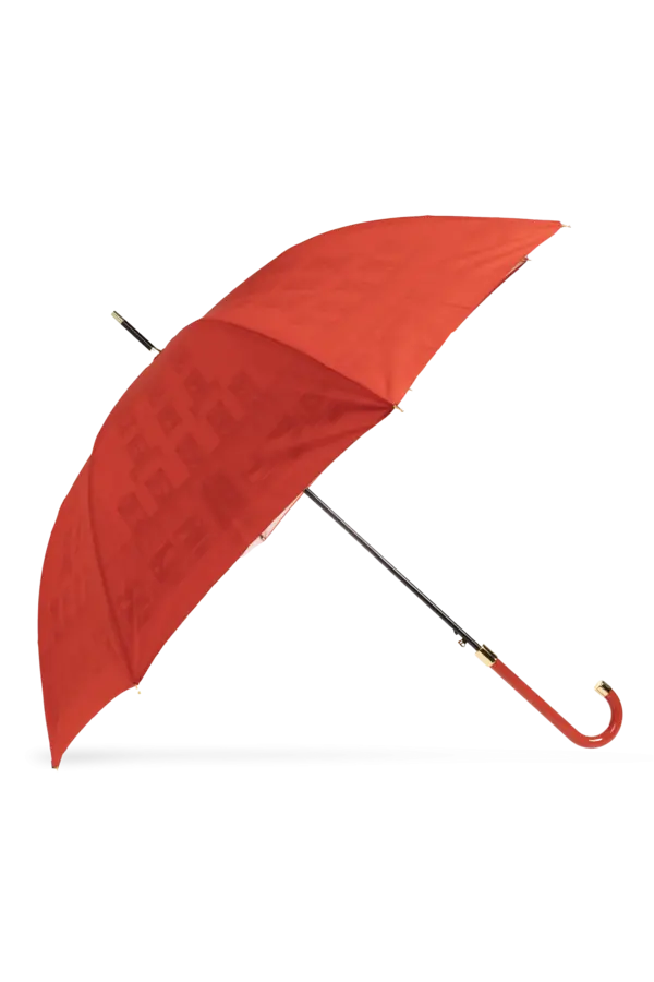 Moschino Parasol With Print - Red