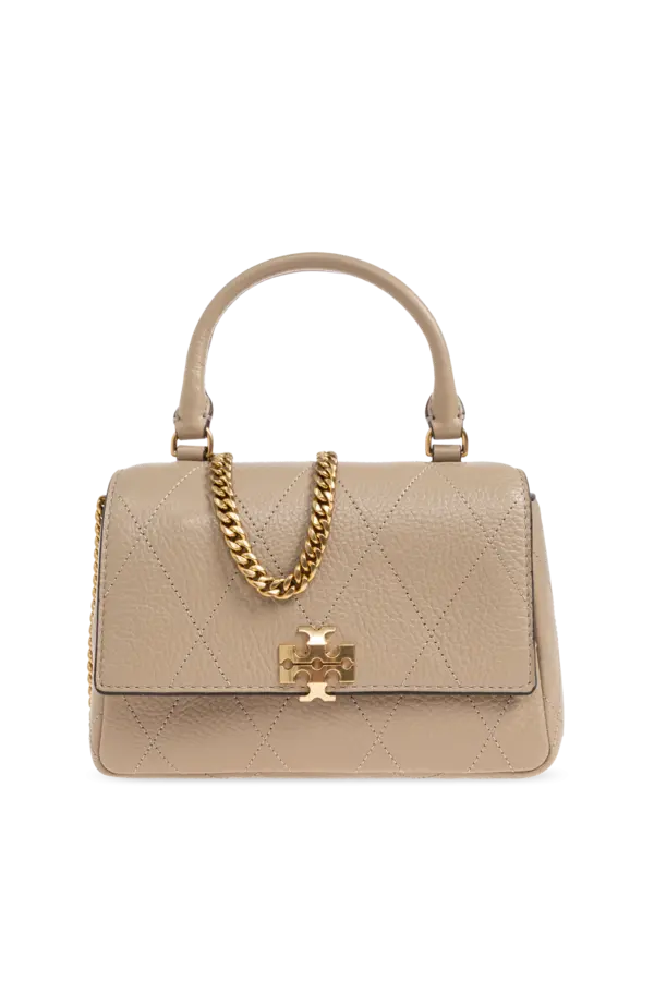 Tory Burch Wallet On Chain ‘charlie - Beige