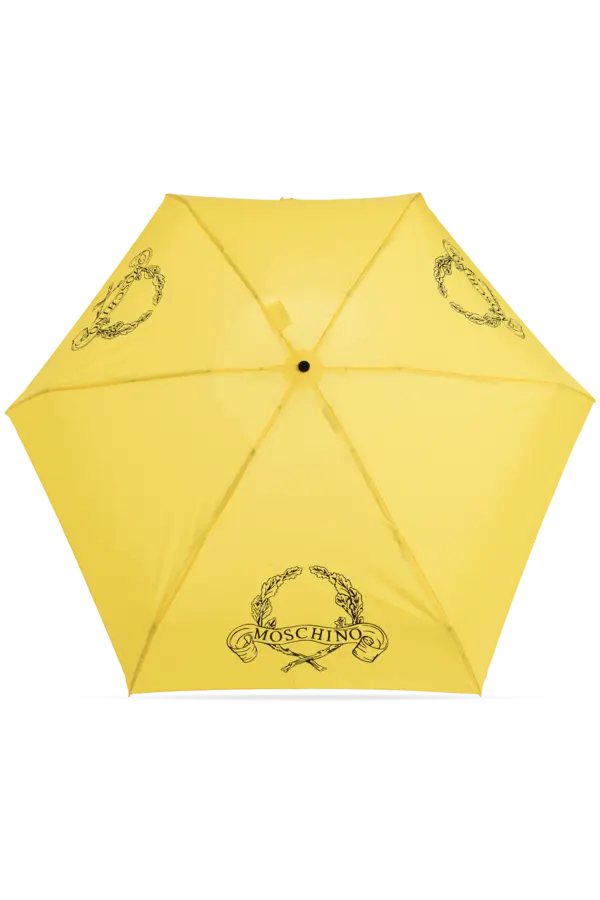 Moschino Small Foldable Umbrella With Logo