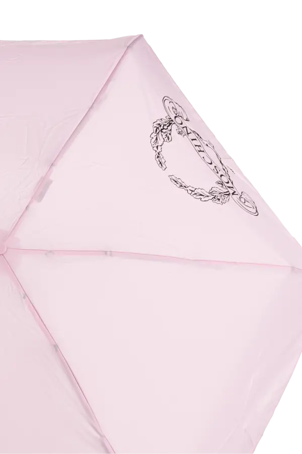 Moschino Small Folding Umbrella With Logo