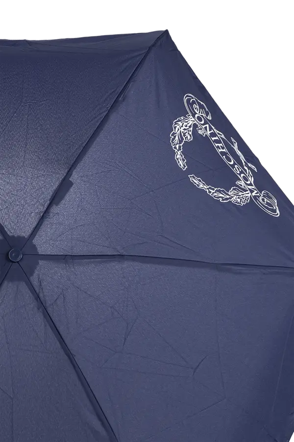 Moschino Small Folding Umbrella With Logo