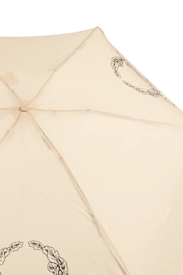 Moschino Small Folding Umbrella With Logo