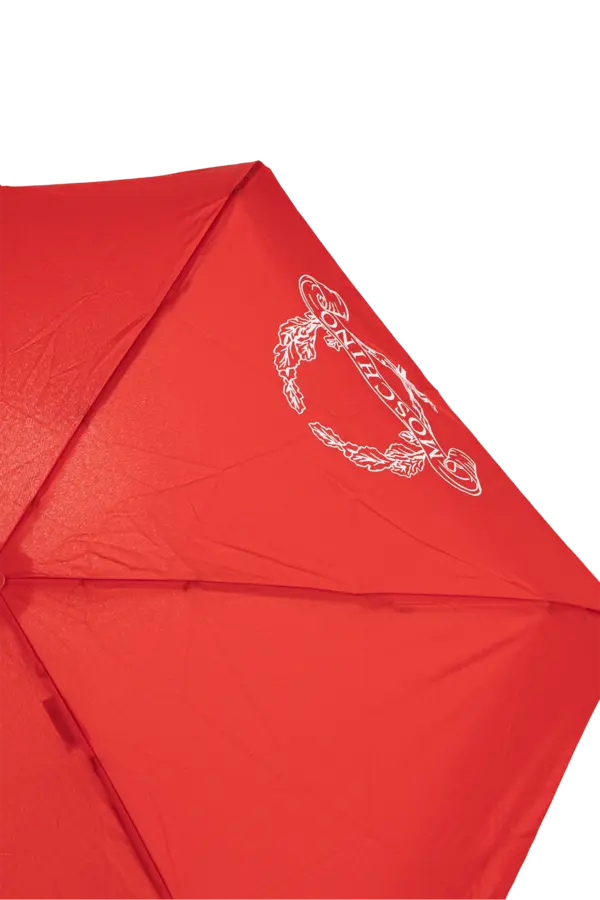 Moschino Small Folding Umbrella With Logo