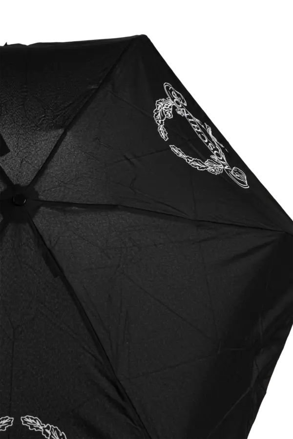 Moschino Small Folding Umbrella With Logo