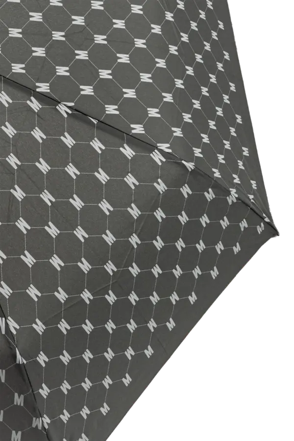 Moschino Folding Umbrella With Monogram