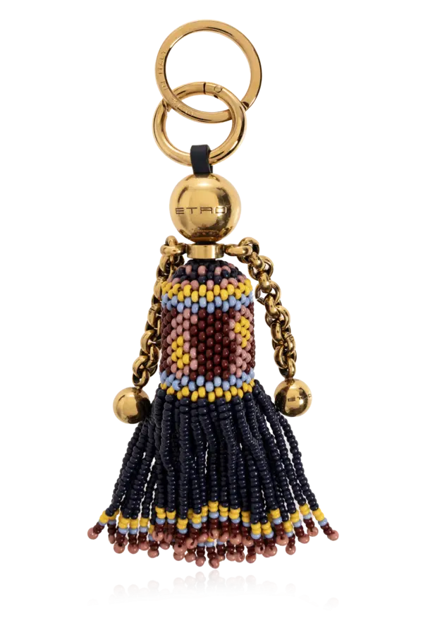 Etro Beaded Keychain