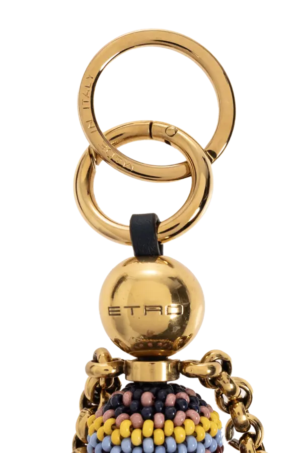 Etro Beaded Keychain