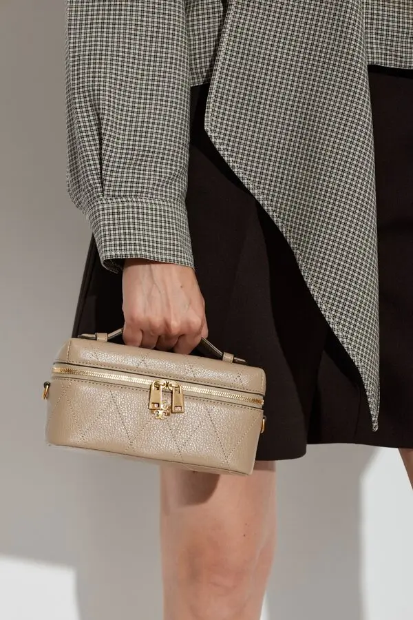 Tory Burch Charlie Vanity Case Handbag