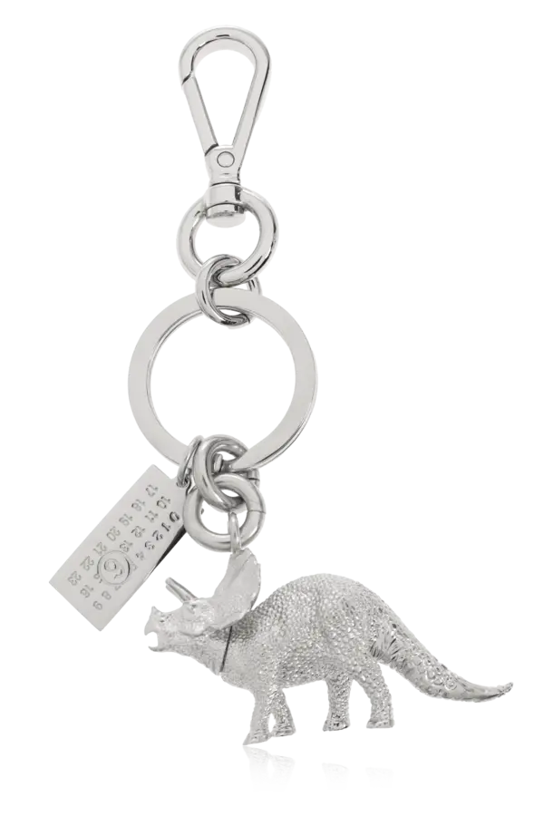 MAISON MARGIELA Keyring With A Pendant - Silver
