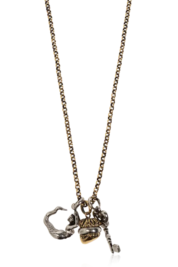 Etro Necklace With Pendants - Gold