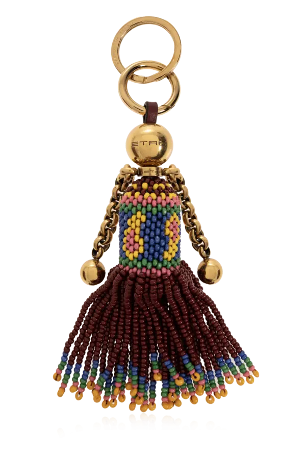 Etro Beaded Keychain