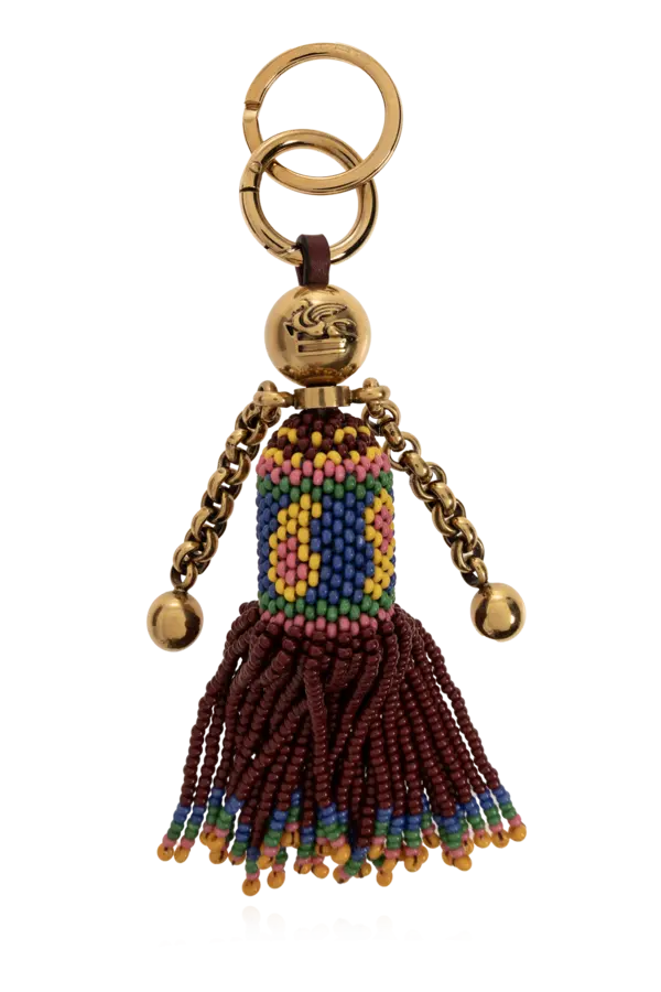 Etro Beaded Keychain