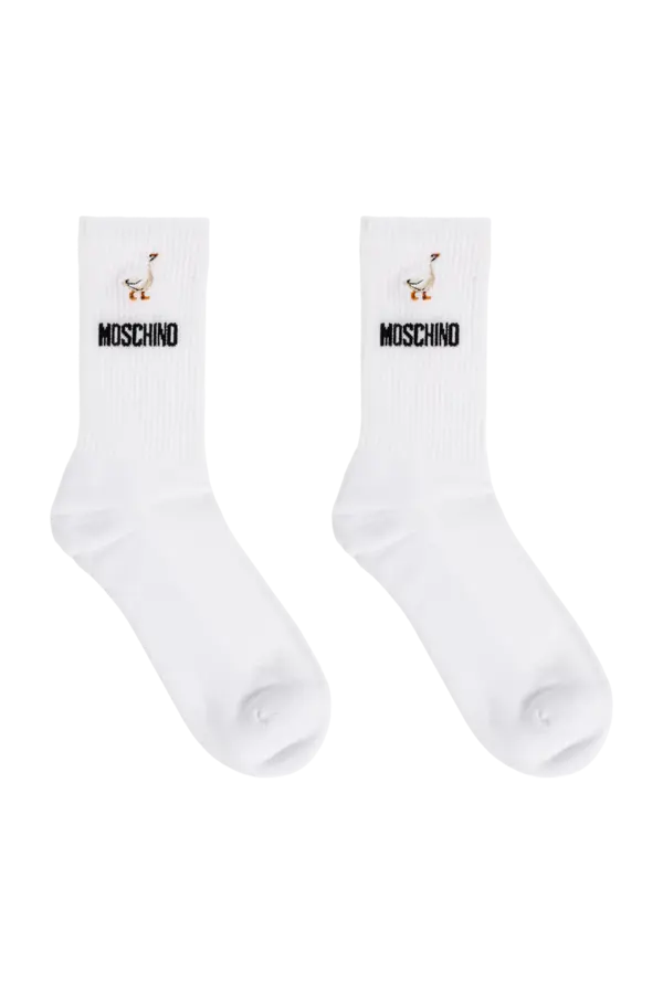 Moschino Socks With Logo